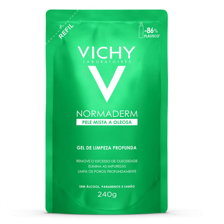 Refil Gel de Limpeza Profunda Vichy Normaderm 240ml
