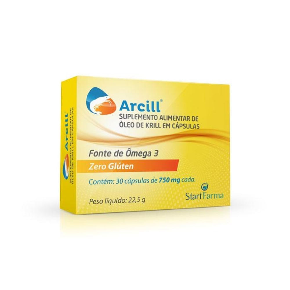 Arcill com 30 Cápsulas