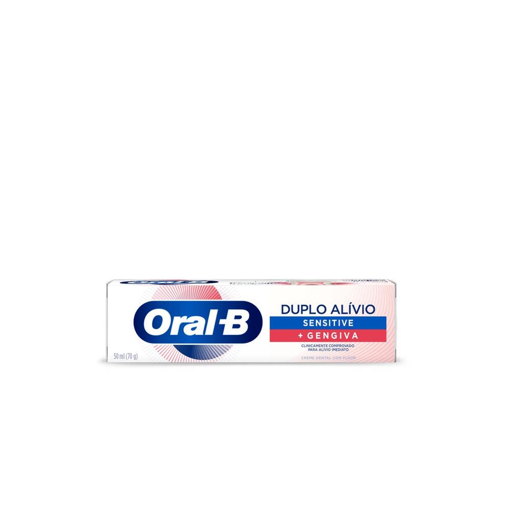 Creme Dental Oral-B Duplo Alívio 70g