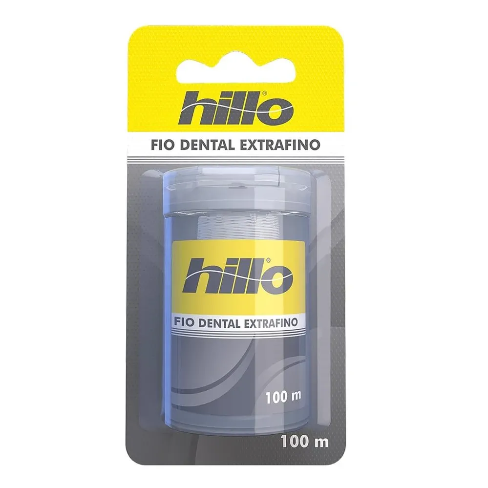 Fio Dental Hillo Extra Fino 100m
