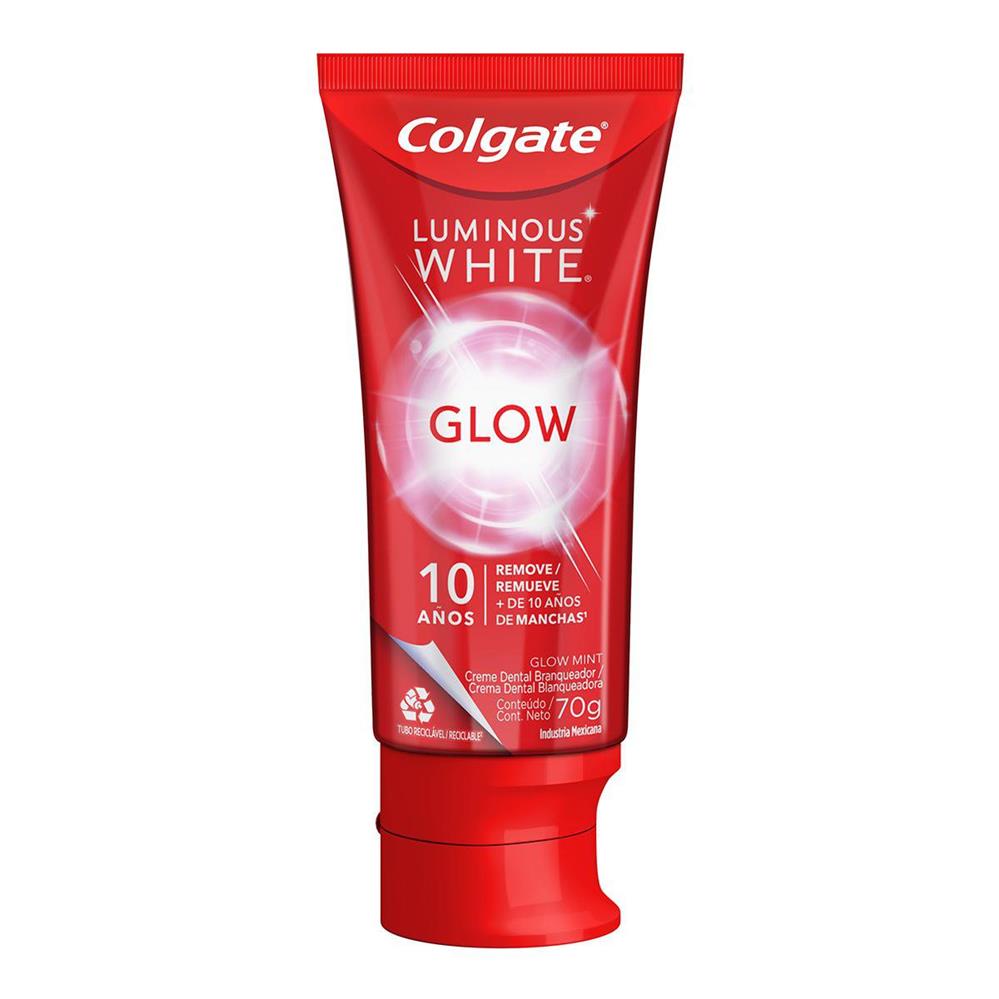 Creme Dental Colgate Luminous White Glow 70g