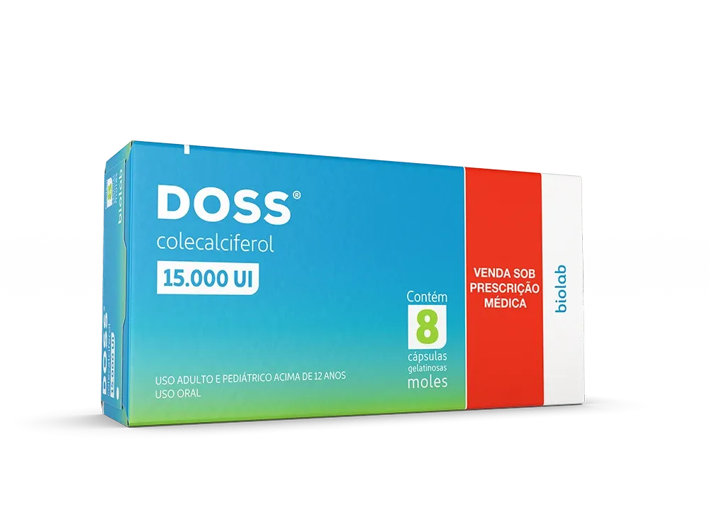 Doss 15000 UI com 8 Cápsulas