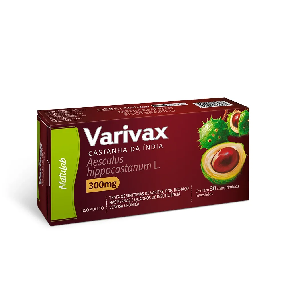 Varivax 300mg com 30 Comprimidos Natulab
