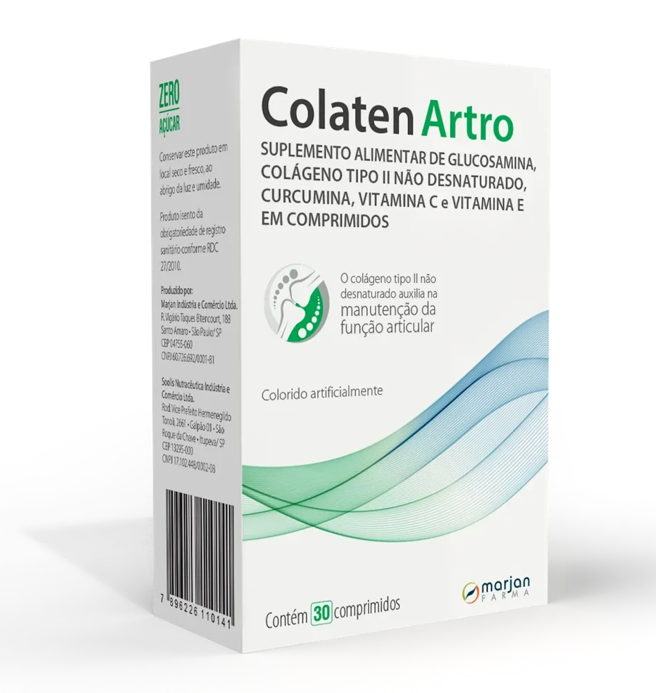 Colaten Artro com 30 comprimidos