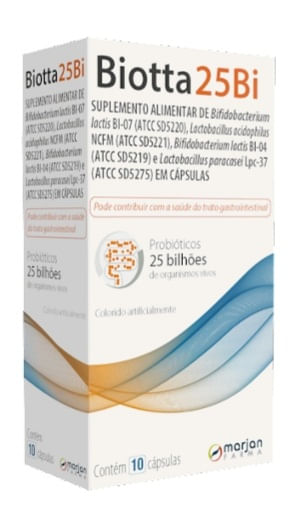 Biotta 25BI Com 10 cápsulas