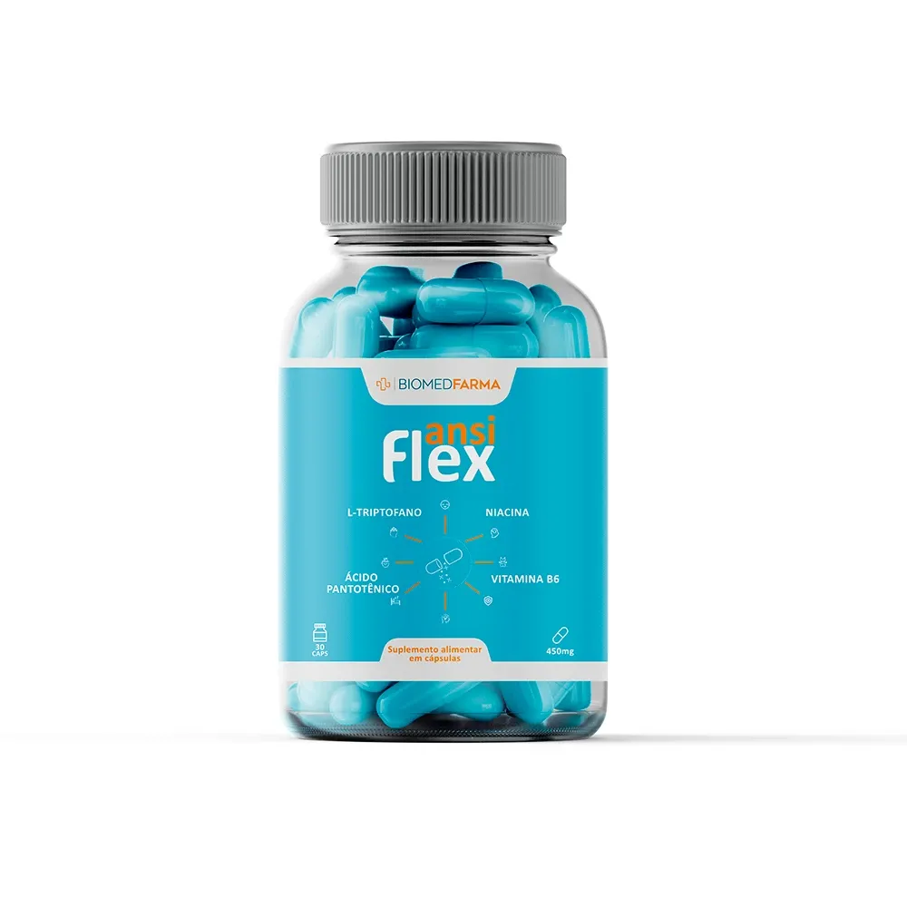 Ansiflex 450mg com 30 Cápsulas