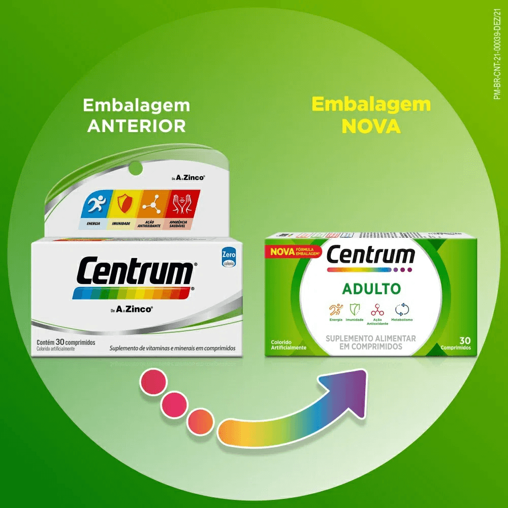 Centrum com 30 Comprimidos