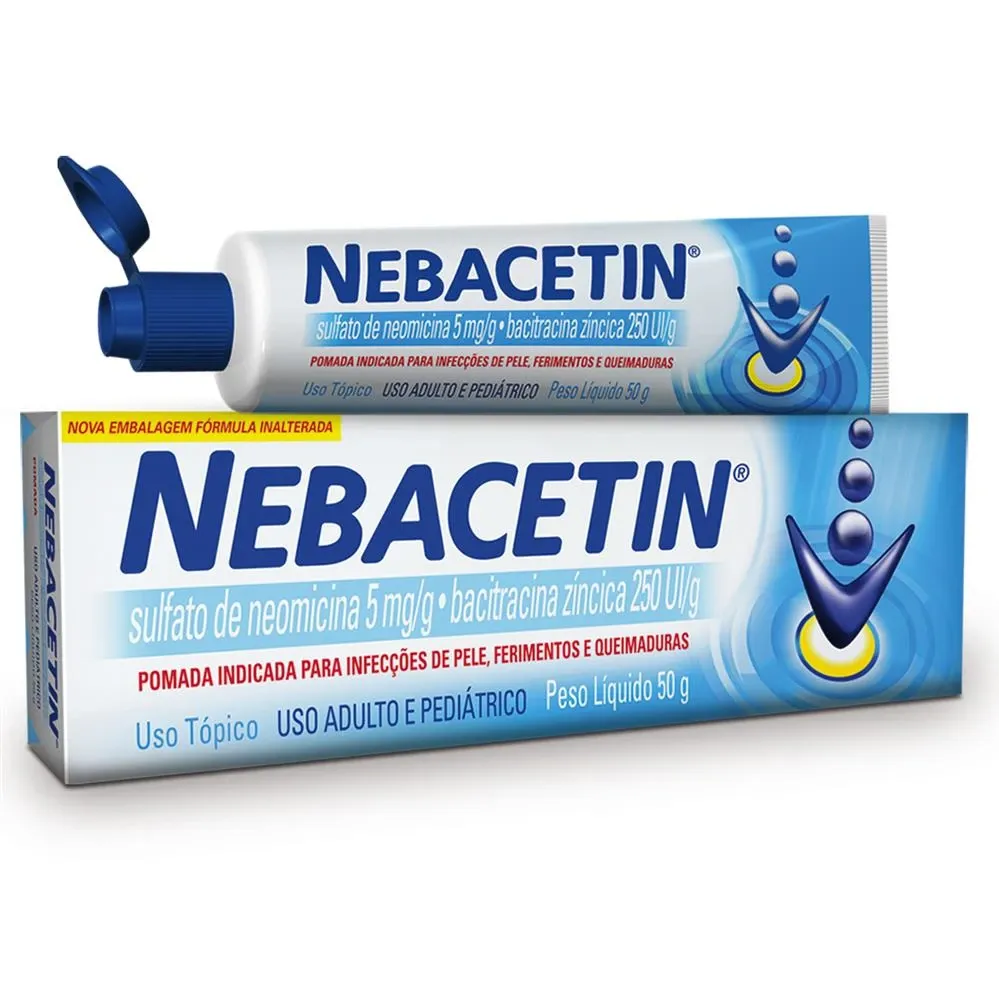 Nebacetin pomada 50g