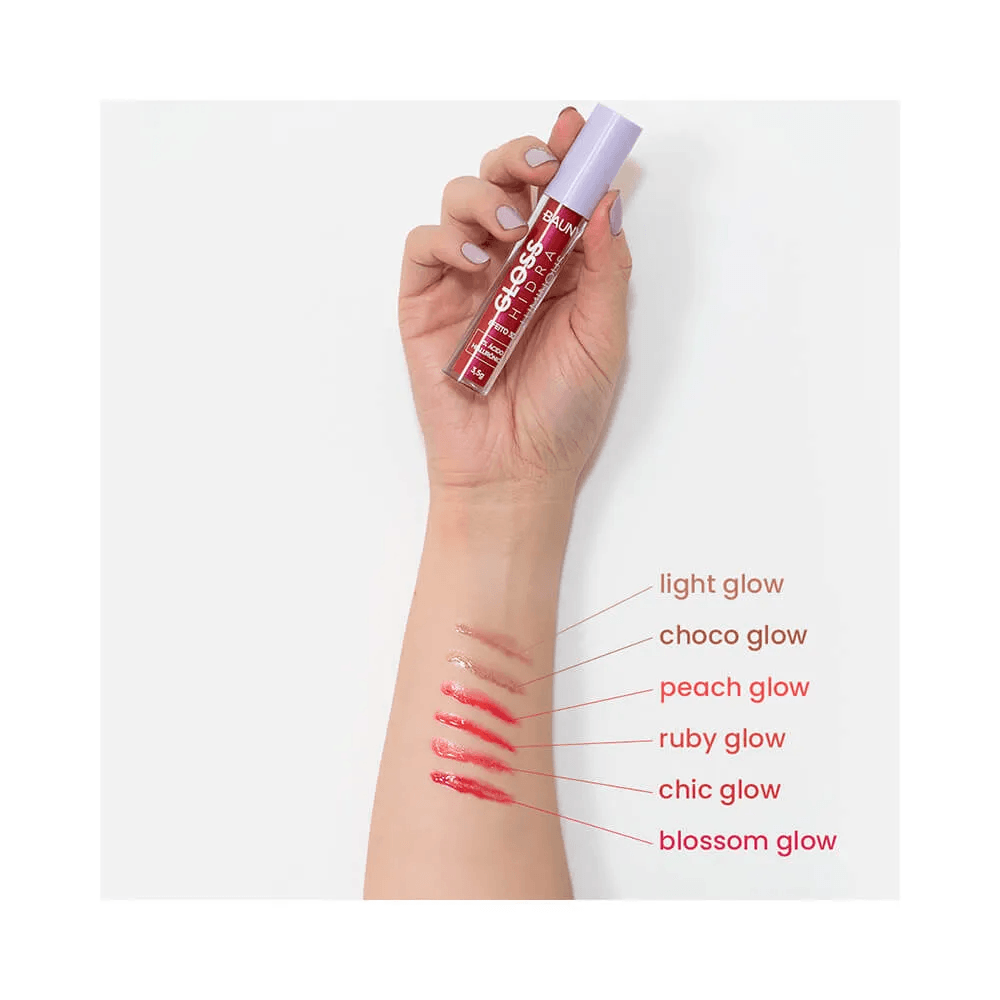Gloss Bauny Hidra Luminous 3D Chic Glow 3,5g