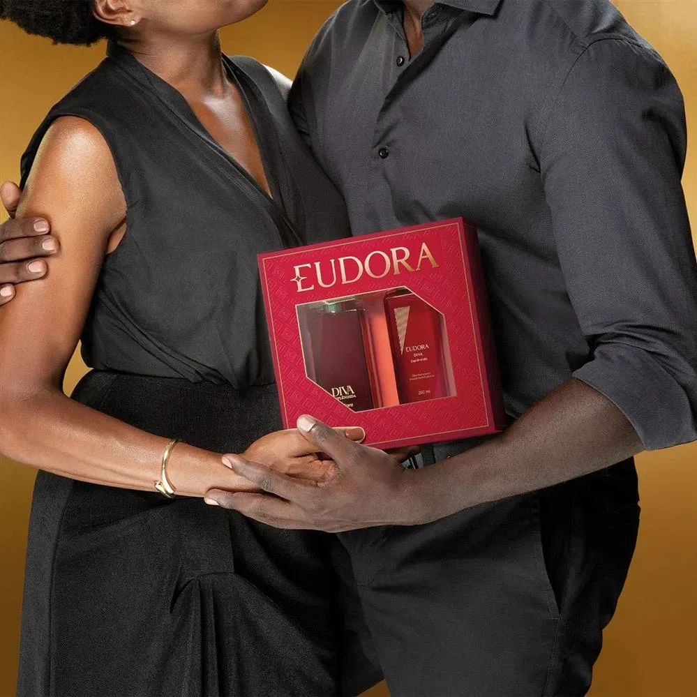 Kit Eudora Diva Explendida com Deo Colônia 100ml e Óleo Perfumado 200ml