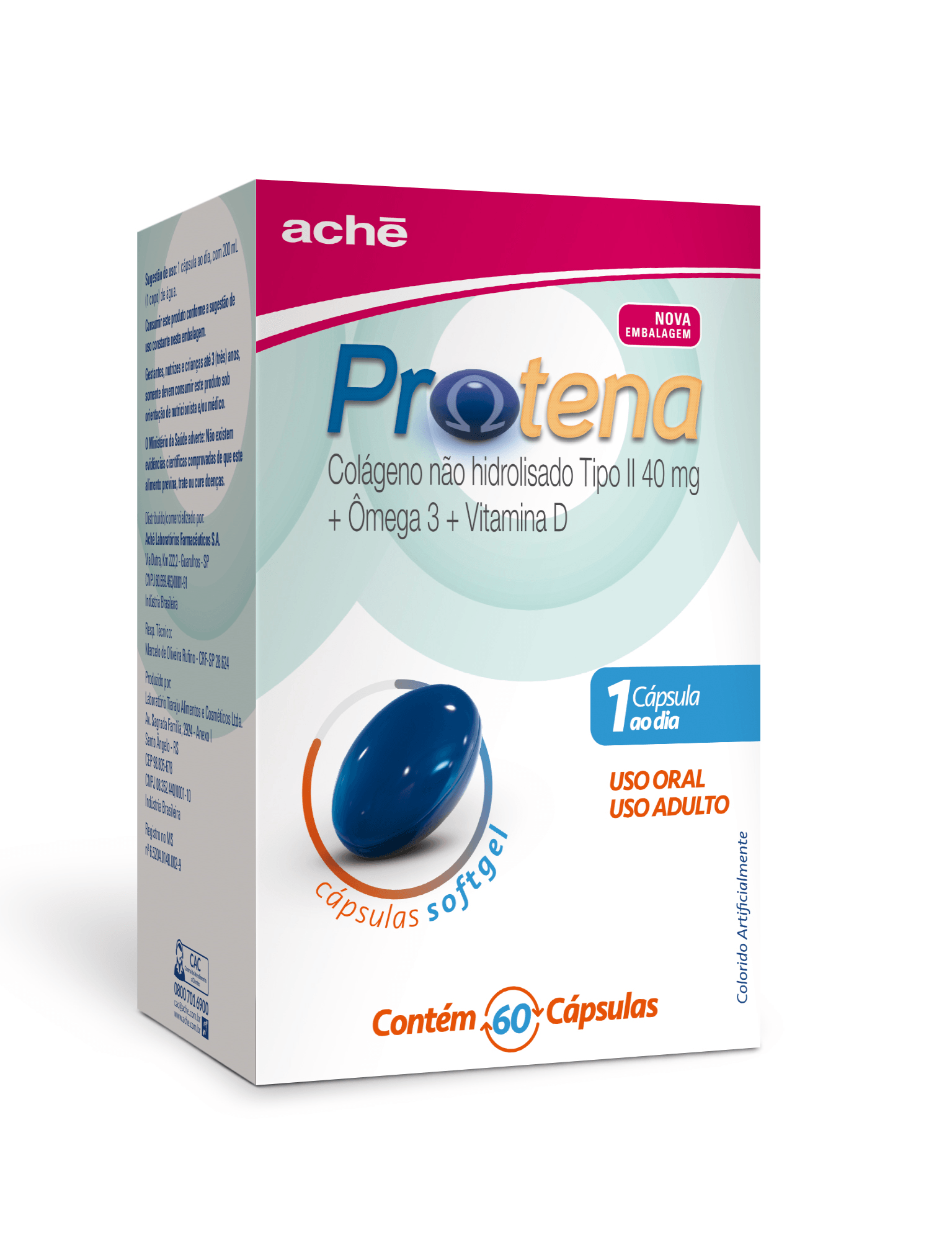 Protena com 60 Cápsulas